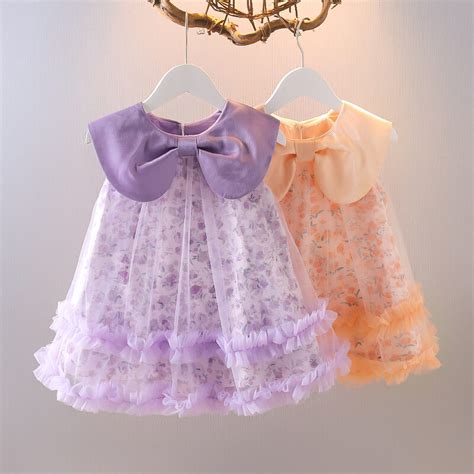 ชุดเจ้าหญิงสาวหวานโบว์insชุดเดรสลายดอกไม้กระโปรงเด็กผู้หญิงรุ่นใหม่ Meiwo6284062842840 Thaipick