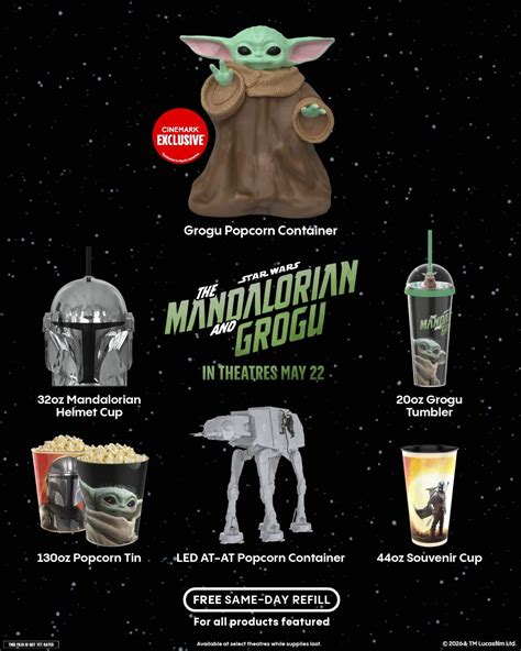 Mandalorian And Grogu Popcorn Buckets 2026 — Prices Every Chain Where