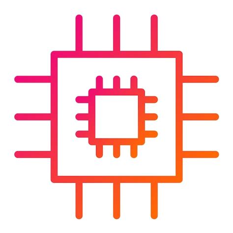 Premium Vector Chip Vector Icon Design Illustration