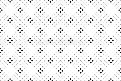 Seamless Geometric Checked Pattern White Textured Background Stock Vector Illustration Of