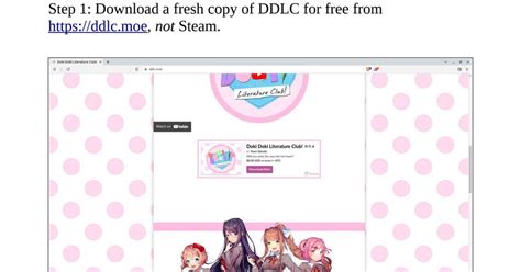Ddlc Mod Installation Guide R Ddlcmods