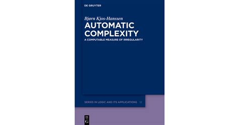 Automatic Complexity [book]