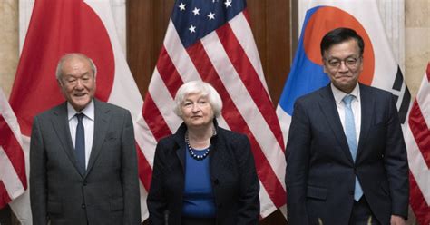 한·미·일 첫 재무장관회의 엔·원화 평가절하 과도”