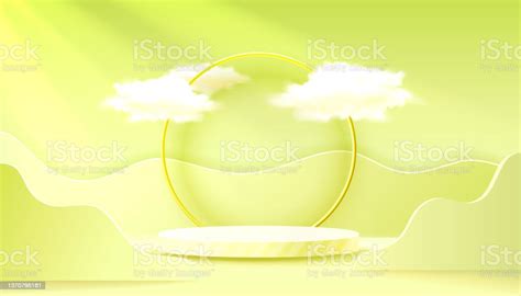 조명 무대 연단 장면 수상 장식 요소 배경무대 연단 벡터 일러스트레이션 3차원 형태에 대한 스톡 벡터 아트 및 기타 이미지 3차원 형태 Fashion Show 강단