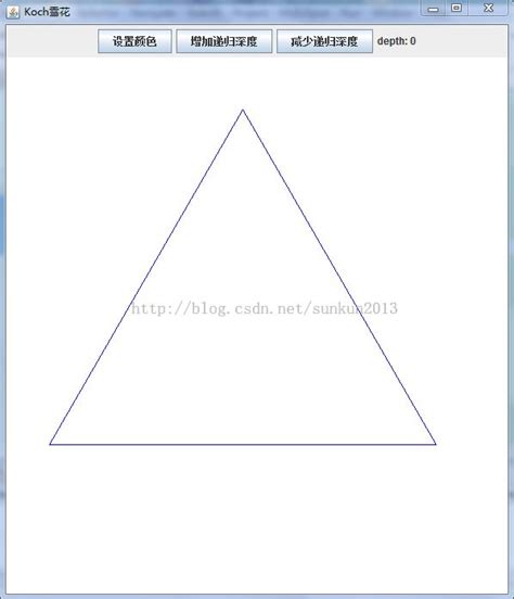 科赫雪花java科赫雪花的java递归实现 Csdn博客