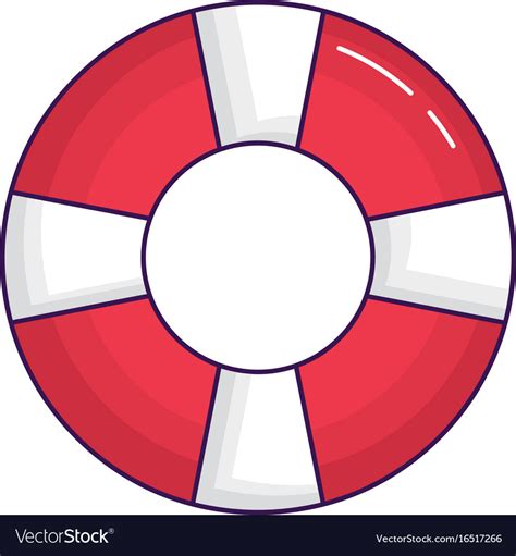 Safety Float Icon Royalty Free Vector Image VectorStock