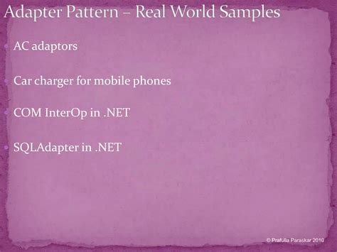 Design Patterns 04 Adapter And Facade Pattern Ppt