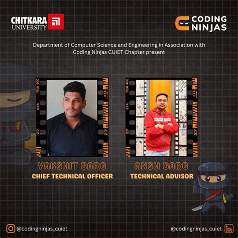 Coding Ninjas Cuiet On Linkedin Codingninjas Cncuiet Chitkarauniversity Chitkara