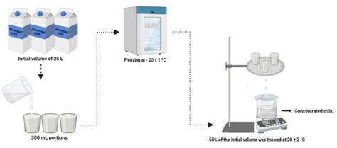 Skimmed Milk Block Freeze Concentration Process Download Scientific Diagram