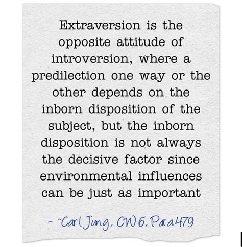 Extraversion Is The Opposite Attitude Of Introversion Quozio