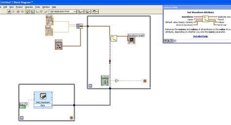 problem with get wave form attribute labview general lava