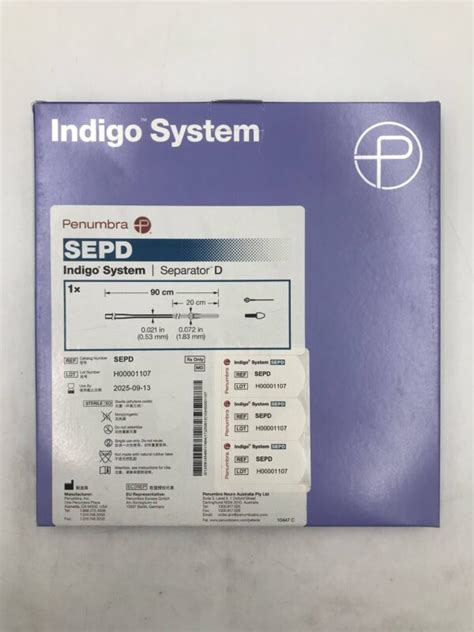 Penumbra Sepd Indigo System Separator D 90cm Gb Tech Usa
