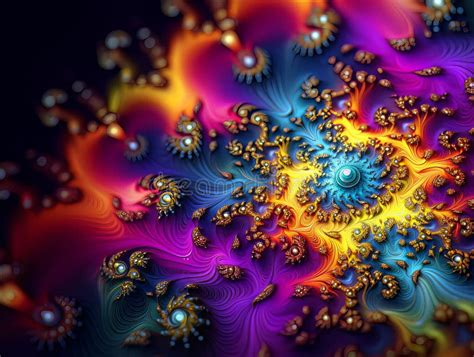 Mandelbrot Fractal Principal Stock Illustration Illustration Of