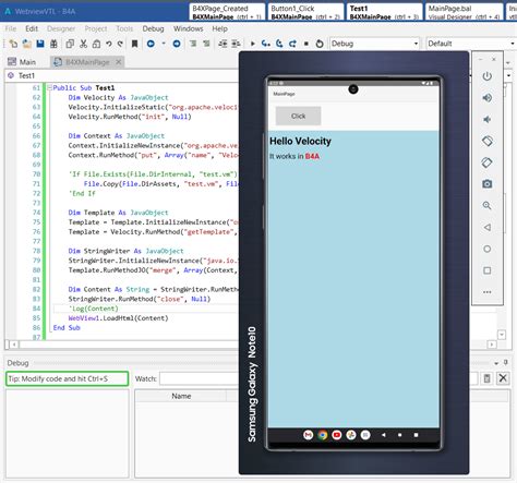 Web Velocity Template Language Vtl Page 2 B4x Programming Forum