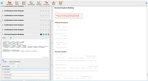 Bug Error In Model Model Issue Jasp Stats Jasp Issues GitHub