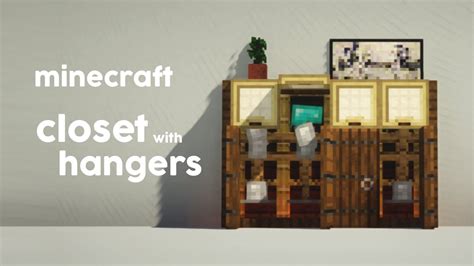 How To Make A Closet On Minecraft At Abbey Takasuka Blog