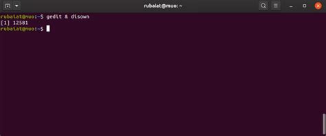 Запуск команд Linux в фоновом режиме Xnix Adminstuff