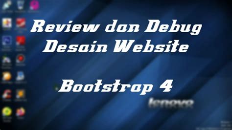 Review Desain Web Sederhana Dengan Bootstrap 4 Blog Okuta