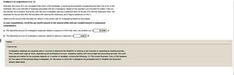 Solved Problem 6 42 Algorithmic Lo 3 Henrietta The Owner Of A Very Successful Hotel Chain
