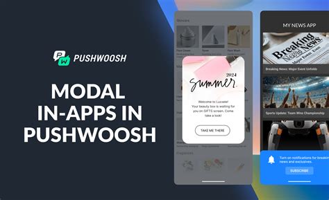 Modal Rich Media In Pushwoosh Enhance Your In App Messages