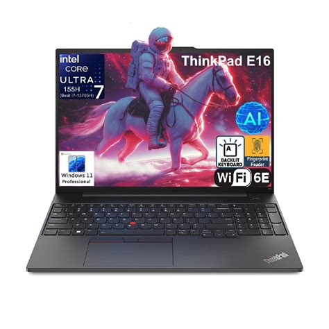 Lenovo Thinkpad E16 Gen2 Intel Core Ultra 7 155h 32gb Ram 1tb Ssd Intel Iris Xe Graphics 16