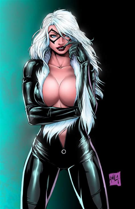 Comic Book Vixens Vol 1 Black Cat Marvel Porn Pictures Xxx Photos