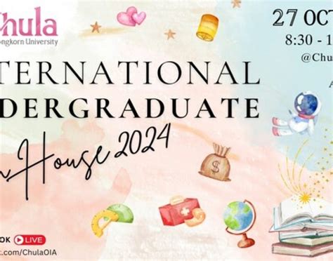 Chulalongkorn University Welcomes You To The 2024 International