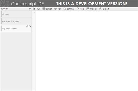 [tool] choicescript development environment page 2 game development