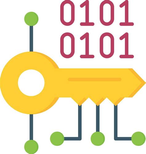 Key Encryption Vector Icon 30378696 Vector Art At Vecteezy