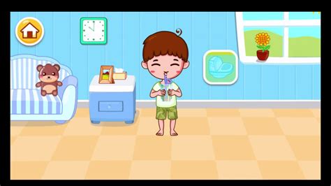 کارتون برای از جیش گرفتن کودک