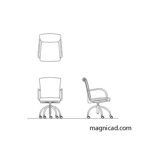 캐드소스 가구 의자세트 F Ch Sa079 Library Magnicad Cad Block Free Download