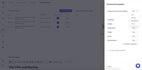 Incident Postmortems Zenduty Docs
