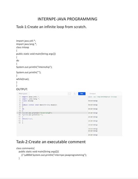 Mmeena Harshini On Linkedin Internpe Javaprogramming Internship