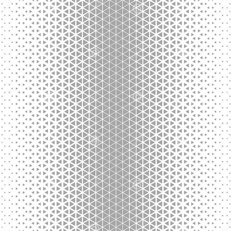 White Gray Halftone Triangles Pattern Abstract Geometric Gradient Background Vector