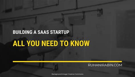 Building A Saas Startup This Year All You Need To Know 2025