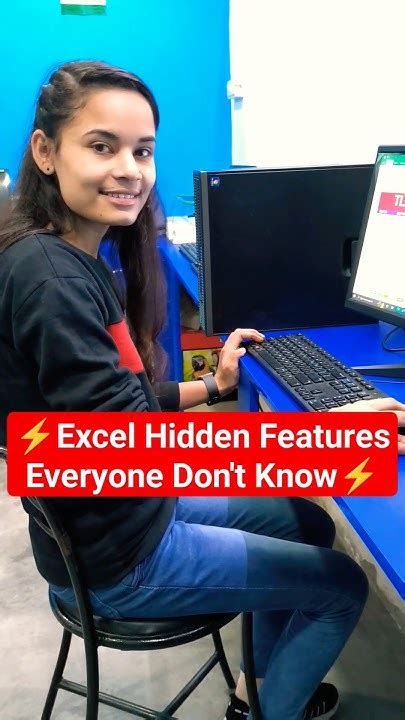 Excel Hidden Features Everyone Dont Know Viral Excel Exceltips Computer Youtube