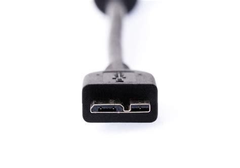 Premium Photo Usb And Usb3 0 Connector Isolated On White Background