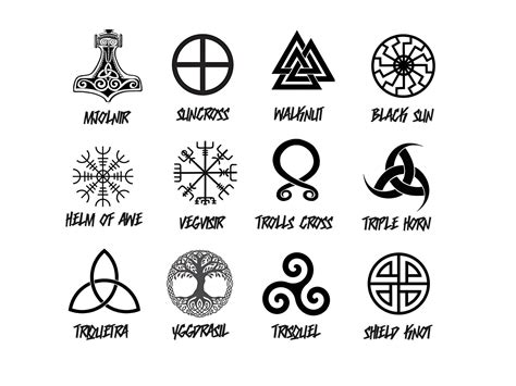 Norse Symbols Tatoo Pinterest Norse Symbols Symbols