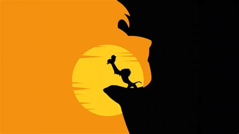 The Lion King Simba Birth Minimal 5k Wallpaperhd Movies Wallpapers4k