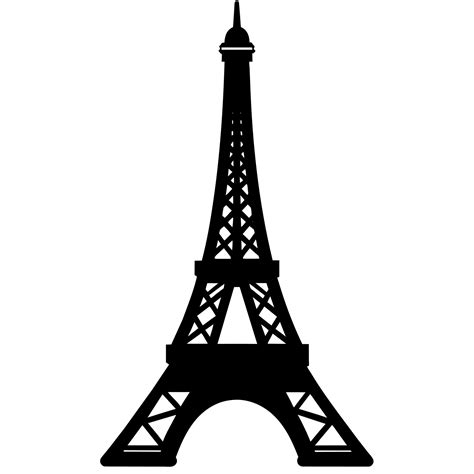 Eiffel Tower Symbol On A White Background 45914873 Vector Art At Vecteezy