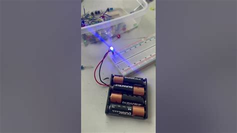 Aula De Eletrônica Básica Ligando Led Youtube
