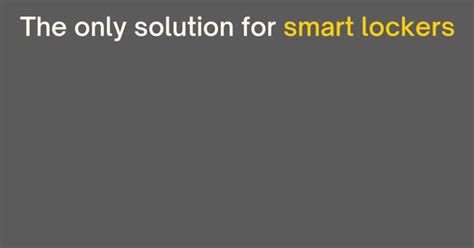 Tz Limited On Linkedin Smartlocker Experts