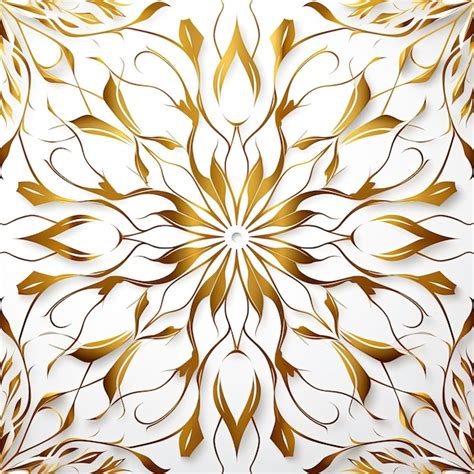 Premium Ai Image Gold Pattern