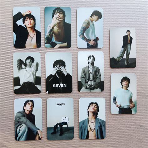 Ломо карты БТС Чонгук Seven / Lomo Card BTS Jung Kook Seven (11 штук ...