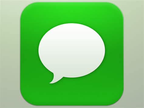 8 IOS 7 Messages Icon Images IPhone Text Message App Icon IOS Messages Icon And IMessage Icon