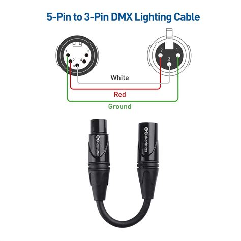DMX 5 Pin to 3 Pin Adapter Pinout: A Complete Guide