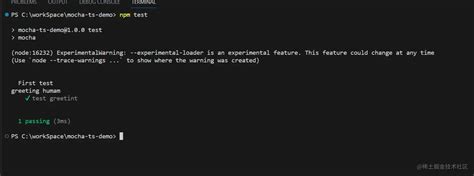 mocha typescript 单元测试配置新建mocha ts demo项目 运行npm初始化命令npm ini 掘金