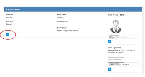 Profile Settings Accubooks Plus Docs Profile Settings Accubooks Plus Docs