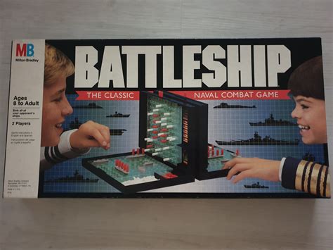 Milton Bradley Battleships Board Game Hobbies And Toys Toys And Games On Carousell