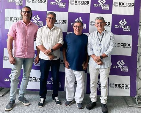 Ontem Recebemos No Oxygeni Hub A Visita Do Prof Artur Cabral E Luiz